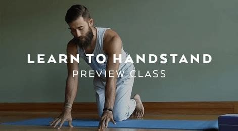 Patrick Beach Learn To Handstand