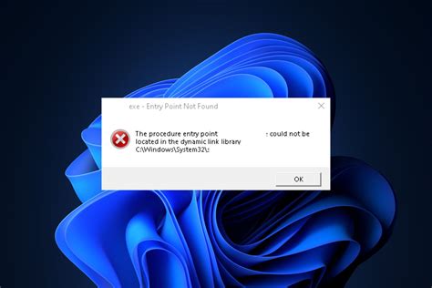 McUICnt Exe Entry Point Not Found Error Fix
