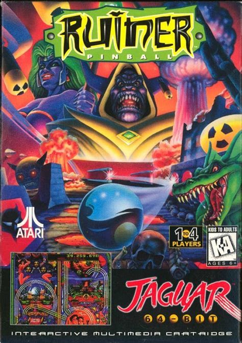 Ruiner Pinball Atari Jaguar Game