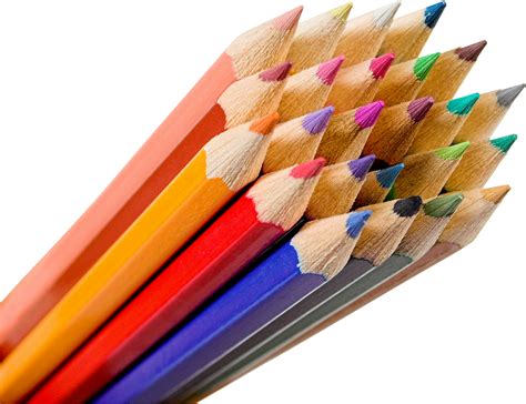 Colorful Pencils PNG Image