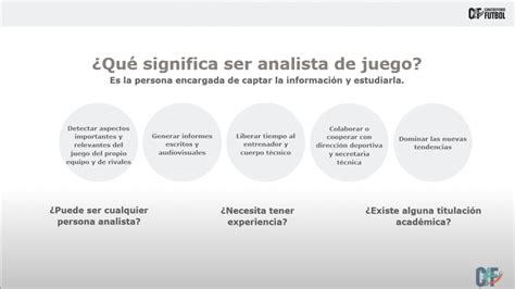 Curso Análisis Del Juego Construyendo Fútbol