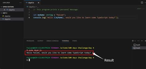 Faizan Atif On Linkedin 100daysofcoding 100daysofcodingchallenge Typescript Javascript