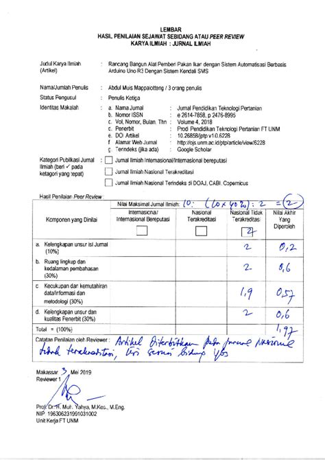 Pdf Rancang Bangun Alat Pemberi Pakan Ikan Dengan Sistem Automatisasi Berbasis Arduino Uno R3