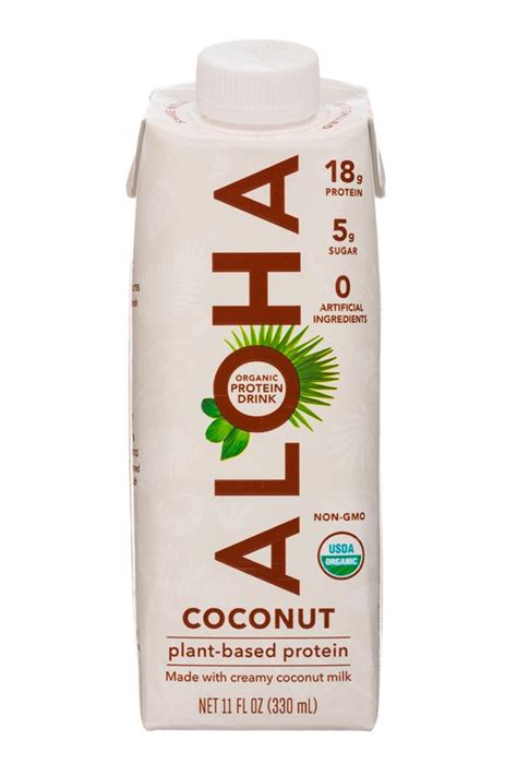 Coconut Organic Protein Drink Aloha Product Review