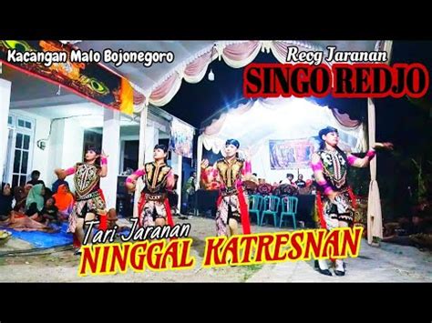 Ninggal Katresnan Tari Jaranan SINGO REDJO Live Kacangan Malo