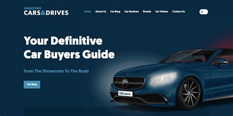 Car Review Website Amazing Cars And Drives Profiletree