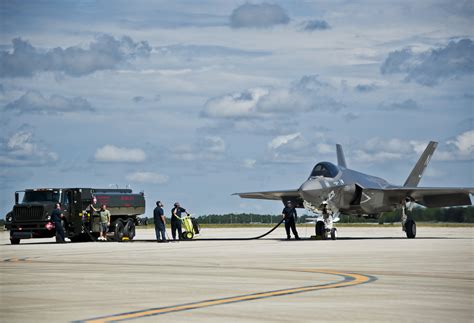 F 35 Flightline Activity Eglin Air Force Base Article Display