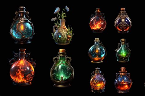 Nhc Potions 2d Icons Unity Asset Store