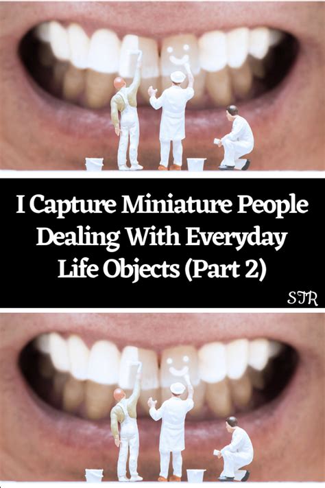 I Capture Miniature People Dealing With Everyday Life Objects Part 2