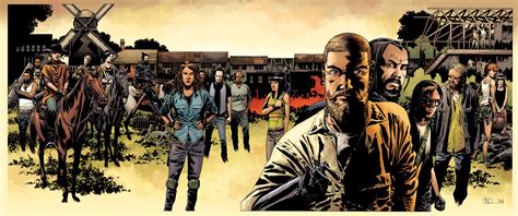 Download Comic The Walking Dead 4k Ultra Hd Wallpaper