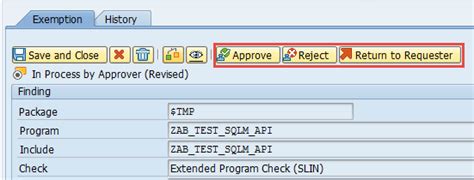 Remote Code Analysis In Atc Working With Exempti Sap Community