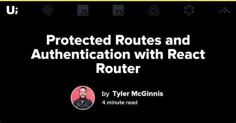 Joey Schrader On Linkedin Protected Routes And Authentication With