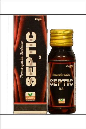 Septic Tab, 25GM, Non prescription at ₹ 80/bottle in Lucknow | ID ...