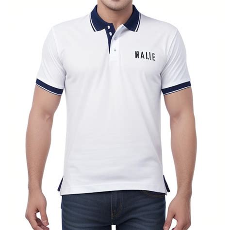 Premium Photo Tshirt Polo Yellow And Black Template For Design On