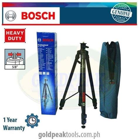 Bosch Bt150 Bt 150 Building Tripod 5 8 Open Seal Goldpeak Tools Ph