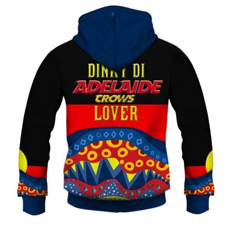 Afl Adelaide Crows Dinky Di Lover Aboriginal Flag X Indigenous Pullover