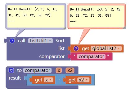 Discontinued Extension For Sort List With Comparator Extensions MIT App Inventor Community