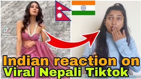 Indian Reaction On Nepal Viral Nepali Tiktok Videos Crazzy Pikku