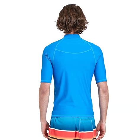 Sbart Men Short Sleeves Lycra Wetsuit Shirt Swimmi Grandado