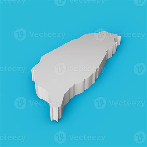 Taiwan Mapa 3d Geografia Cartografia E Mapa Topologia Ilustração 3d