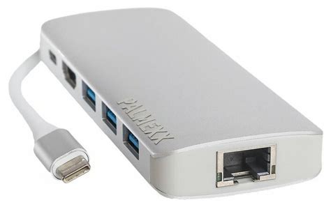 Купить Адаптер-переходник PALMEXX USB-C (Type-c) to HDMI+3*USB3.0+USBC ...
