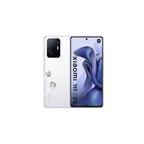 Smartphone Xiaomi 11T 5G Dual Sim 8GB RAM 256GB Bianco