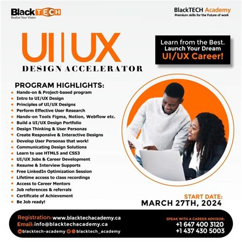 Blacktech Academy On Linkedin Uidesign Uxdesign Uiux Techcareers Tech Futureofai