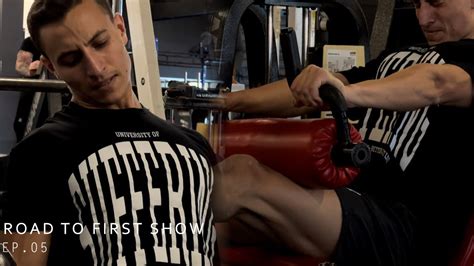 3 Weeks Out Leg Workout بقات ليا ثلاث سيمانات لأول بطولة Youtube