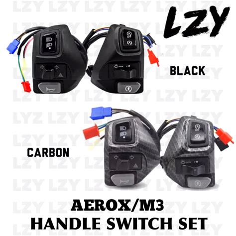 Lzy Yamaha Aeroxm3 Mio Sporty M3 Handle Switch Assy Set Motorcycle