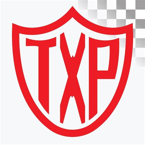 Premium Vector Txp Letter Logo Design