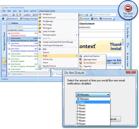 Do Not Disturb Focus On Your Work Without Distraction ClearContext