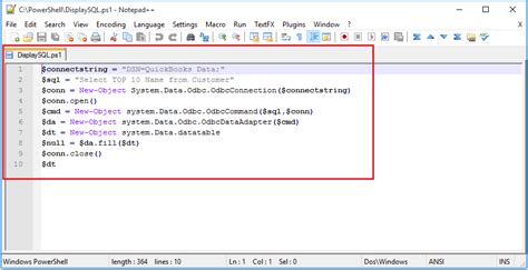 Qodbc Desktop How To Use Powershell With Qodbc Powered By Kayako