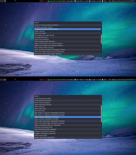 [i3wm] mofo linux rofi tweaks for radio streamers r unixporn