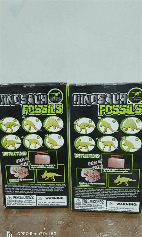 Dino Fossils Digging Hobbies And Toys Toys And Games On Carousell