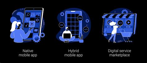 Software Application Abstract Concept Vector Illustrations Stock Illustration Download Image