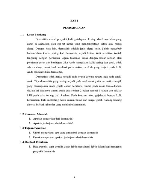 Dermatitis Pdf