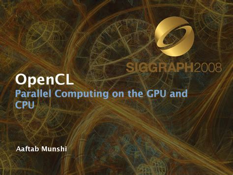 opencl cuda munshi opencl word文档在线阅读与下载 无忧文档