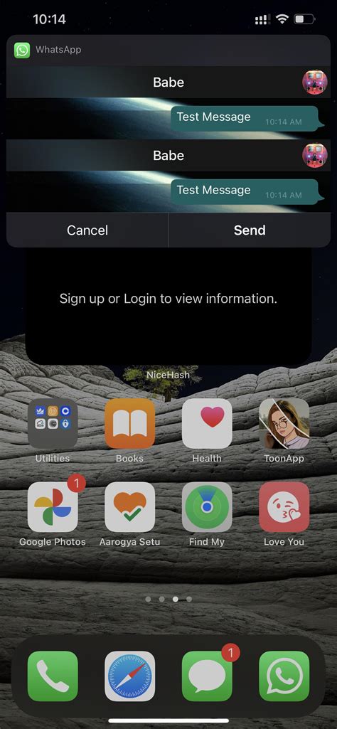 Is This Duplication A Bug Or Intentional I Set It Up Using Shortcut App To Send Custom Messages