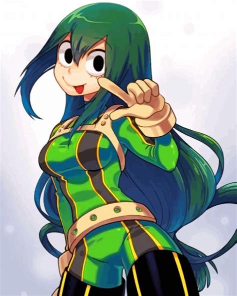 My Hero Academia Tsuyu Si Mette In Posa Per Questo Accurato Cosplay