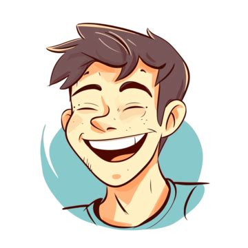 Laughing Clipart Cartoon Of A Guy Laughing Vector Laughing Clipart