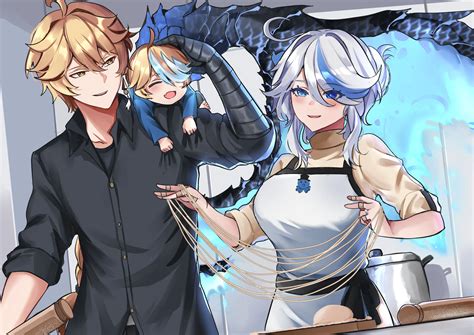Aether And Furina 2 Genshin Impact Hoyolab