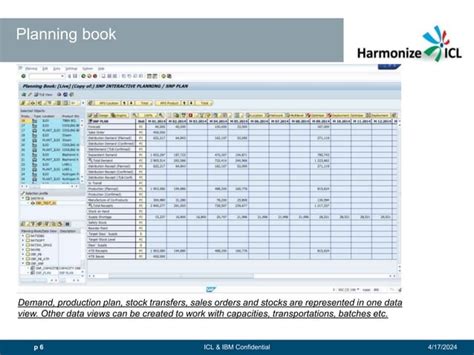 APO SNP Planning Process In Chemical Company Pptx