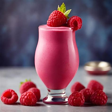 Delicious Fresh Raspberry Juice Drink Smoothie Juice 48582384 Stock