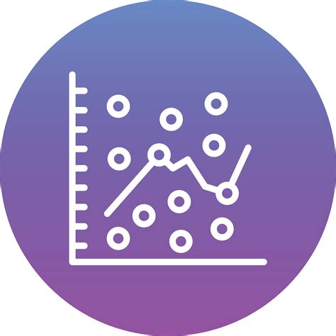 Scatter Plot Vector Icon 36462004 Vector Art At Vecteezy