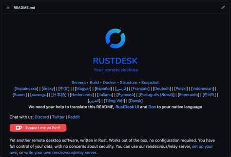 Update Logo In Readme By Rakleed · Pull Request 3241 · Rustdesk