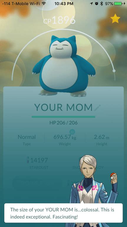 Hilarious Pokémon Go Appraisals