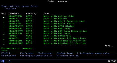23 Most Common As400 Commands As400 Iseries