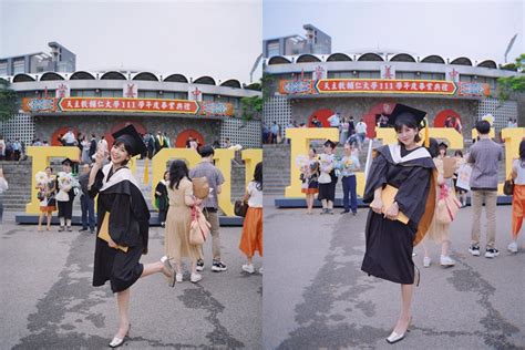 啦啦隊女神變「輔大傑出校友」！逆齡學士服照電暈粉絲