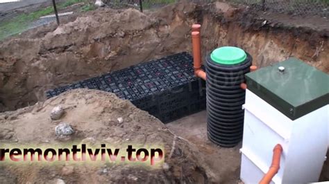 Автономна каналізація Ціни на монтаж каналізації у Львові