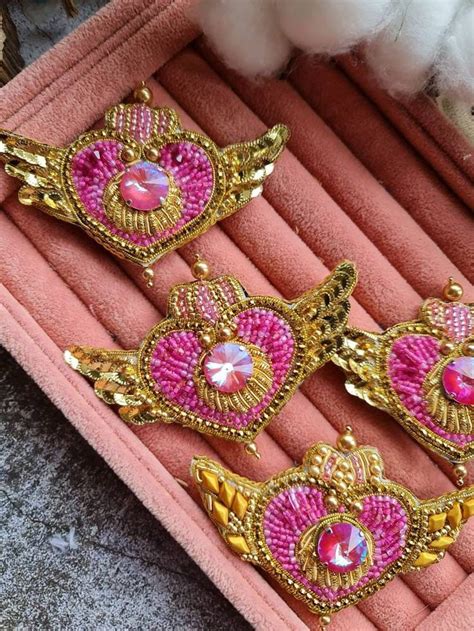 Sailor Moon Pin Beaded Crisis Moon Compact Brooch Etsy In 2025